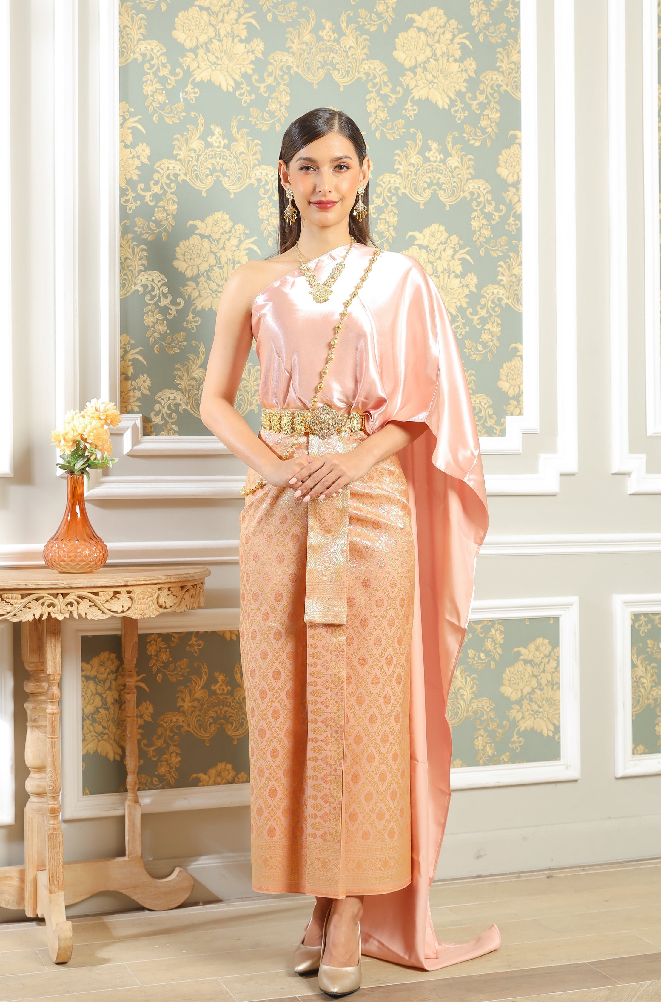 Siwalai Thai Traditional Dress Thai Traditional Clothing Thai Outfit Siwalai Thai Traditional Dress Thai Traditional Clothing Thai Outfit